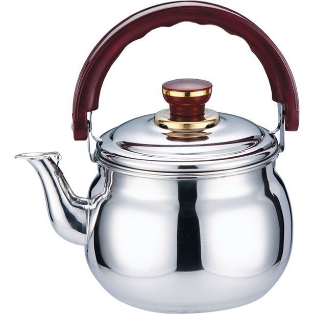 Ceainic Inox 1000 ml cu Fluier și Protecție